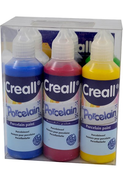 Creall Seramik Boyası 80 ml 6'lı Set Creall Seramik Boyası 80 ml 6'lı Set