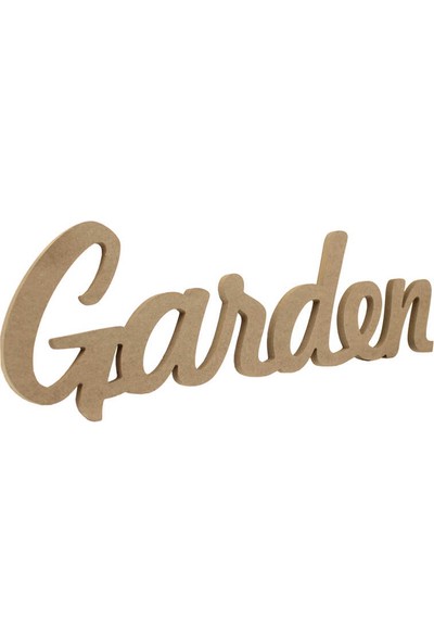 hobi24 Garden Ahşap Yazı D58