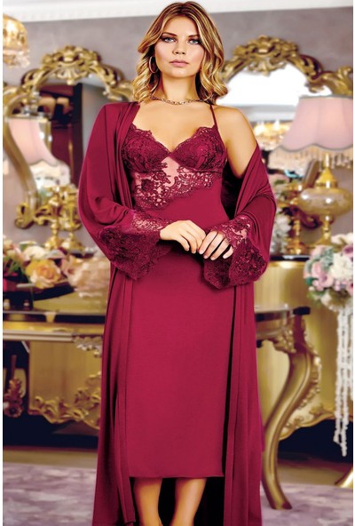 Jeremi 120 Çeyizlik Penye 6'lı Set-Bordo Jeremi 120 Çeyizlik Penye 6'lı Set-Bordo