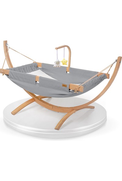Kiwi Sleepwell Doğal Ahşap Platformlu Sallanır Bebek Hamağı Kiwi Sleepwell Doğal Ahşap Platformlu Sallanır Bebek Hamağı