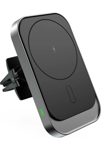 Polhammobile Polham 15W Magsafe Iphone 12,13 Uyumlu Kablosuz Araç Içi Şarj Cihazı, Havalandırma Tutucusu Şarj Cihazı