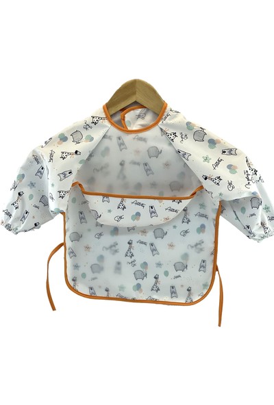 Baby Me Uzun Kollu Hazneli Faaliyet Önlüğü Baby Me Uzun Kollu Hazneli Faaliyet Önlüğü