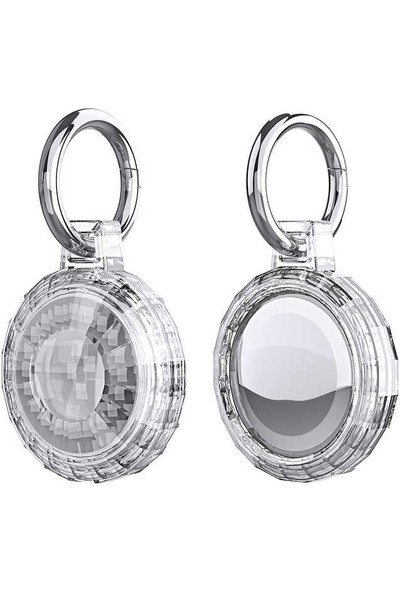 Cupcase apple Airtag 04 Koruyucu Kılıf Silikon Anahtarlık Renksiz Cupcase apple Airtag 04 Koruyucu Kılıf Silikon Anahtarlık Renksiz