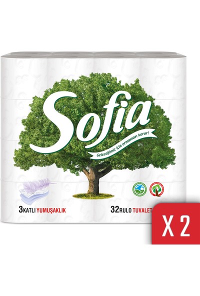 Sofia Sofia Tuvalet Kağıdı 32'li 2'li Paket
