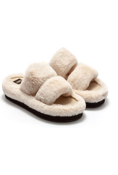 Twıgy Tw Mimi Plat. Ekru 36/40 Terlik