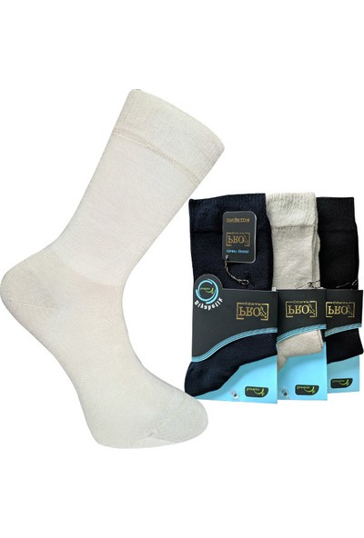 Pro Çorap 17408-Y-1 Bambu Şeker (Diyabetik) Erkek Çorabı Pro Çorap 17408-Y-1 Bambu Şeker (Diyabetik) Erkek Çorabı