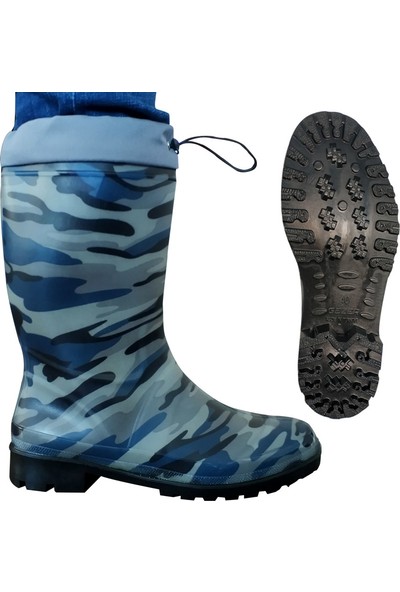 Gezer Mavi Kamuflaj-2 Konçlu Çizme No: 40 Gezer Mavi Kamuflaj-2 Konçlu Çizme No: 40