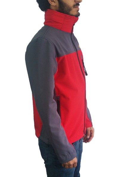 Lemigo Softshell Mont Kırmızı-Gri S