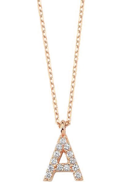Altınbaş Altınbaş Altın A Harfi Kolye