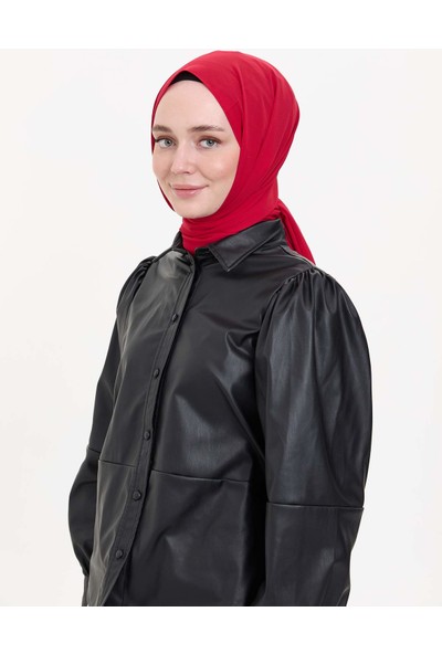 Burden İpek Dobby Krep Düz Şal