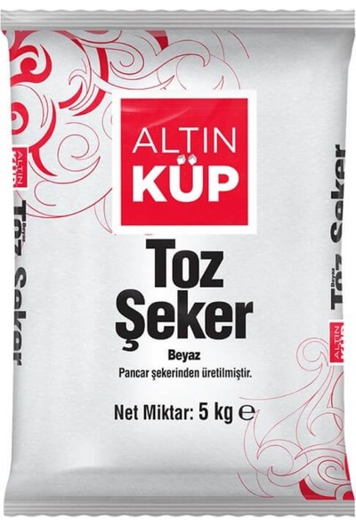 Altınküp Altın Küp Toz Şeker 5 kg