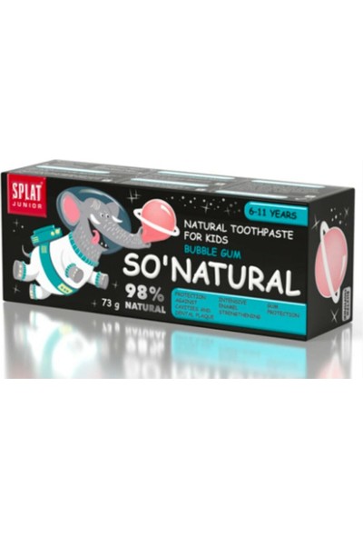 Splat Bubble Gum Çocuk Diş Macunu 73 gr 6-11 Yaş Splat Bubble Gum Çocuk Diş Macunu 73 gr 6-11 Yaş