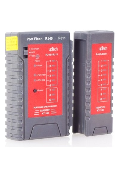 Powermaster Uptech KT100 V2 Kablo Test Cihazı 6p/6c-8p/8c Port Flasher Powermaster Uptech KT100 V2 Kablo Test Cihazı 6p/6c-8p/8c Port Flasher