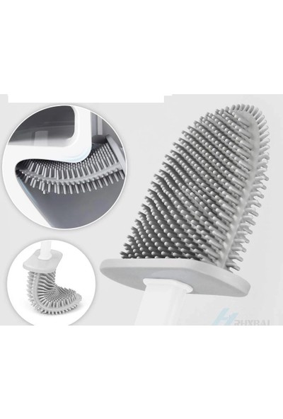 Bahrem Hijyenik Klozet Temizleme Silikonu Antibakteriyel Esnek Fırça Bahrem Hijyenik Klozet Temizleme Silikonu Antibakteriyel Esnek Fırça