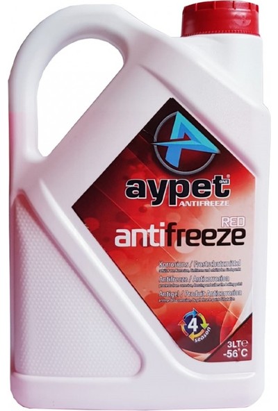 Aypet Antifiriz Kırmızı -56 3 Lt Aypet Antifiriz Kırmızı -56 3 Lt