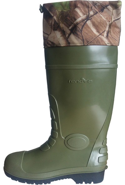 Renova Orman Desen Konçlu Içlikli Çizme No: 45 Renova Orman Desen Konçlu Içlikli Çizme No: 45