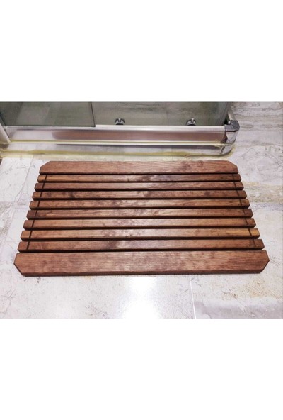 Nirvana Konsept Ahşap Ceviz Paspas