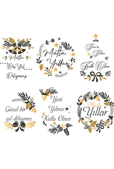 Tellgraf Yeniyıl Konulu Etiketler Tellgraf Yeniyıl Konulu Etiketler