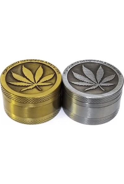 Amsterdam 3 Katmanlı Metal Grınder / Tütün ve Baharat Öğütücü 30MM Amsterdam 3 Katmanlı Metal Grınder / Tütün ve Baharat Öğütücü 30MM