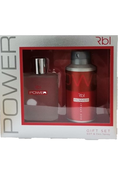 Rebul Power Set Parfüm 100 ml + Deodorant Spray 150 ml Rebul Power Set Parfüm 100 ml + Deodorant Spray 150 ml