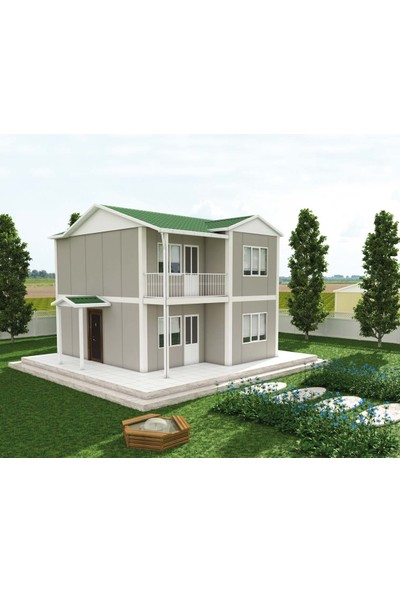 İdeal Ev 92 m² 2+1 Dubleks Ideal Prefabrik Ev