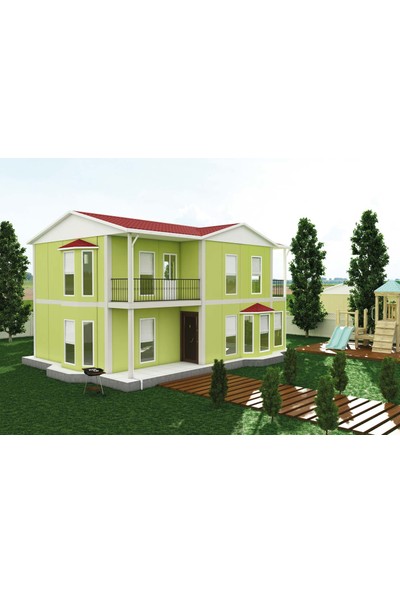 İdeal Ev 155 m² Dubleks Ideal Prefabrik Ev