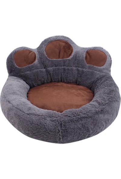 Nanstore Pati Şeklinde Peluş Evcil Hayvan Yatağı - Gri (Yurt Dışından) Nanstore Pati Şeklinde Peluş Evcil Hayvan Yatağı - Gri (Yurt Dışından)