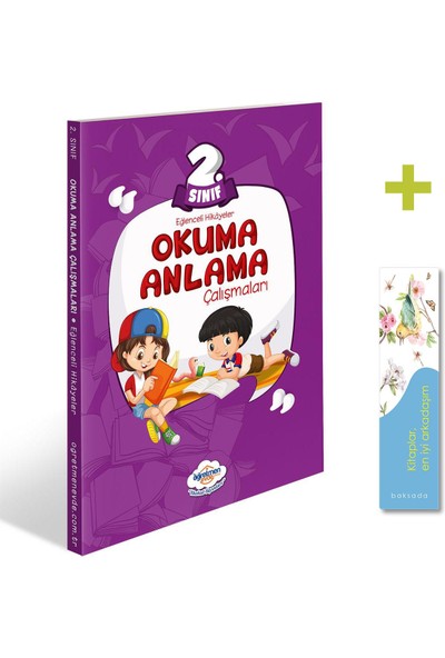 Öğretmen Evde Yayınları 2. Sınıf Okuma Anlama Kitabı + Baksada Kitap Ayracı Öğretmen Evde Yayınları 2. Sınıf Okuma Anlama Kitabı + Baksada Kitap Ayracı