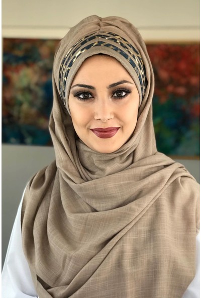 Butik Ambar Sütlü Kahve Hazır Şal Butik Ambar Sütlü Kahve Hazır Şal