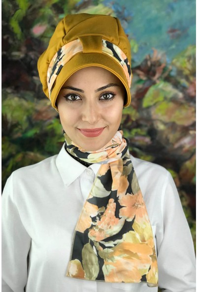 Butik Ambar Bal Rengi Kadın Şapka