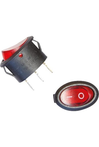 End Elektrik Oval Işıklı Anahtar
