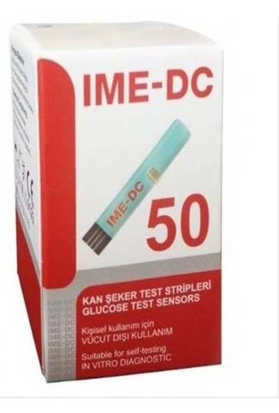Ime-Dc Ölçüm Strip Çubuğu 50 Adet Ime-Dc Ölçüm Strip Çubuğu 50 Adet