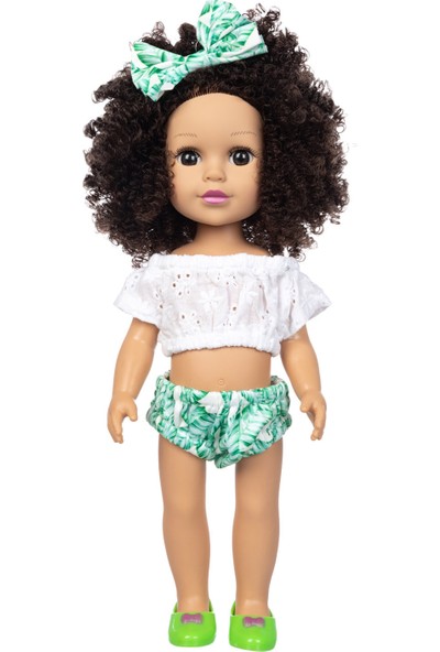 Nanstore Kıvırcık Saçlı Sevimli Bebek 35CM (Yurt Dışından) Nanstore Kıvırcık Saçlı Sevimli Bebek 35CM (Yurt Dışından)