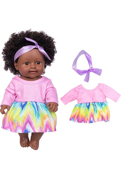 Nanstore 35CM Afrikan Oyuncak Bebek (Yurt Dışından)