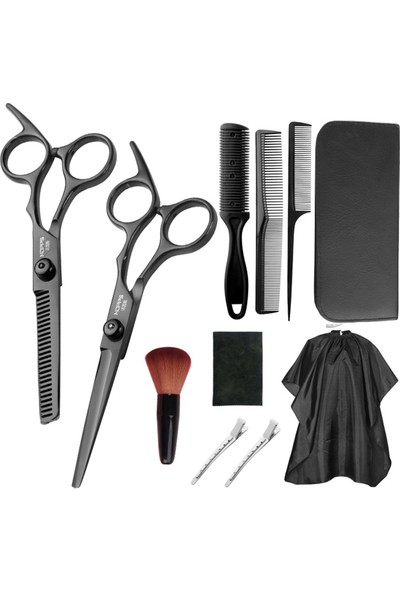 Easy Shopp 11 Adet Profesyonel Kuaförlük Makas Seti Saç Kesme Makası Kuaför Salonu Kuaför Aracı (Yurt Dışından) Easy Shopp 11 Adet Profesyonel Kuaförlük Makas Seti Saç Kesme Makası Kuaför Salonu Kuaför Aracı (Yurt Dışından)