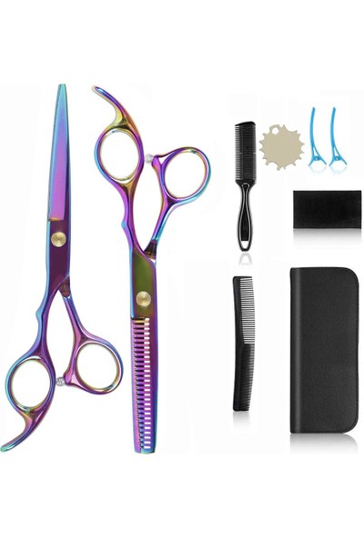 Easy Shopp 9 Adet Profesyonel Kuaförlük Makas Seti Saç Kesme Makası Kuaför Salonu Kuaför Aracı (Yurt Dışından) Easy Shopp 9 Adet Profesyonel Kuaförlük Makas Seti Saç Kesme Makası Kuaför Salonu Kuaför Aracı (Yurt Dışından)