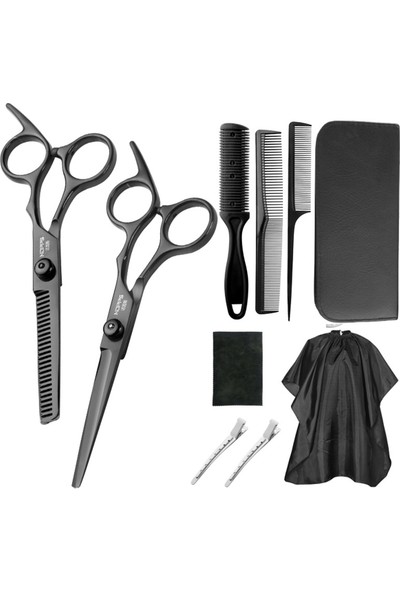 Easy Shopp 10 Adet Profesyonel Kuaförlük Makas Seti Saç Kesme Makası Kuaför Salonu Kuaför Aracı (Yurt Dışından) Easy Shopp 10 Adet Profesyonel Kuaförlük Makas Seti Saç Kesme Makası Kuaför Salonu Kuaför Aracı (Yurt Dışından)