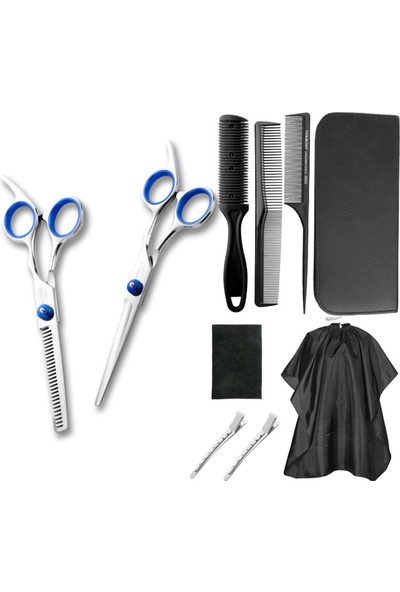 Easy Shopp 10 Adet Profesyonel Kuaförlük Makas Seti Saç Kesme Makası Kuaför Salonu Kuaför Aracı (Yurt Dışından) Easy Shopp 10 Adet Profesyonel Kuaförlük Makas Seti Saç Kesme Makası Kuaför Salonu Kuaför Aracı (Yurt Dışından)