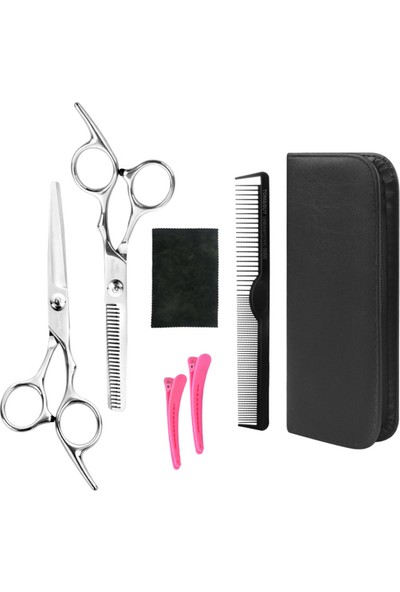 Easy Shopp 7 Adet Saç Makası 6 Inç Berber Kuaförlük Kesme Profesyonel Kesme Paslanmaz Çelik Inceltme Makası Berber Salonu Seti (Yurt Dışından) Easy Shopp 7 Adet Saç Makası 6 Inç Berber Kuaförlük Kesme Profesyonel Kesme Paslanmaz Çelik Inceltme Makası Berber Salonu Seti (Yurt Dışından)