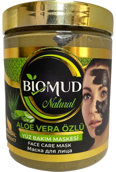 Biomud Natural Biomud Face Aloevera Özlü Doğal Kil Yüz Maskesi 300 gr Biomud Natural Biomud Face Aloevera Özlü Doğal Kil Yüz Maskesi 300 gr