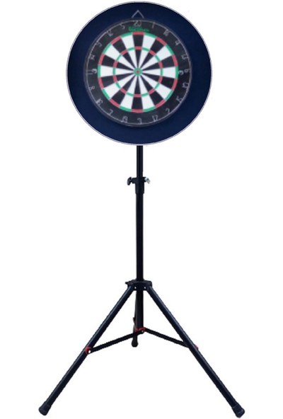 Dartsan Tripod Ayaklı Dartboard Arkalık Standı. Lacivert 72CM