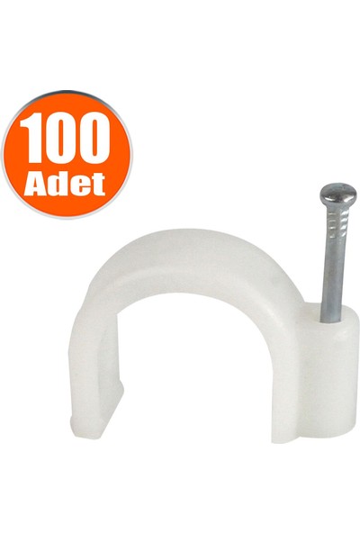 Badem10 Beton Çivili Kroşe No:6 100'LÜ Paket