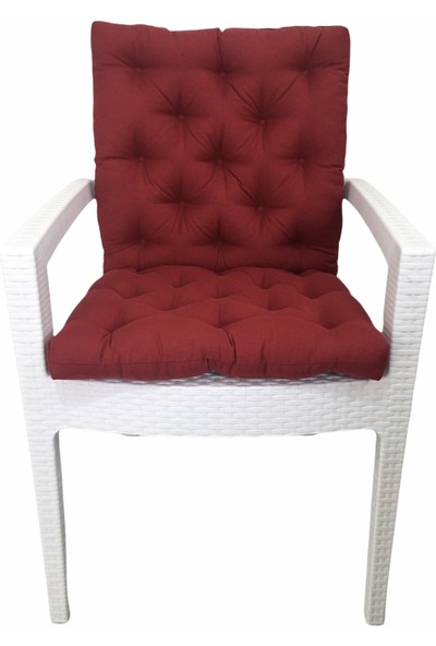 By Kutlay Home Collection Viyole Model Rattan Sandalye Minderi By Kutlay Home Collection Viyole Model Rattan Sandalye Minderi