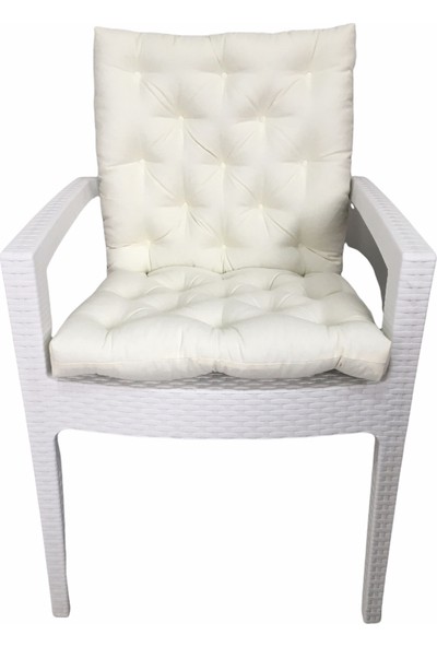 By Kutlay Home Collection Viyole Model Rattan Sandalye Minderi By Kutlay Home Collection Viyole Model Rattan Sandalye Minderi