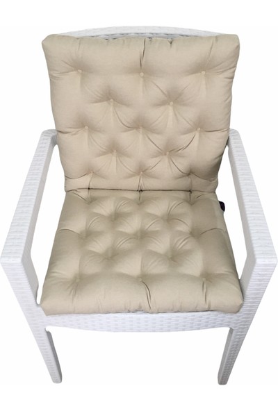 By Kutlay Home Collection Viyole Model Rattan Sandalye Minderi By Kutlay Home Collection Viyole Model Rattan Sandalye Minderi