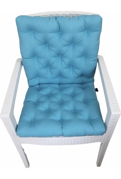 By Kutlay Home Collection Viyole Model Rattan Sandalye Minderi By Kutlay Home Collection Viyole Model Rattan Sandalye Minderi