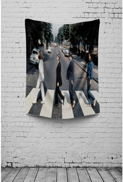 Loryen Kadife Duvar Örtüsü The Beatles, One Size, 150X100, 1. Kalite Baskı Loryen Kadife Duvar Örtüsü The Beatles, One Size, 150X100, 1. Kalite Baskı