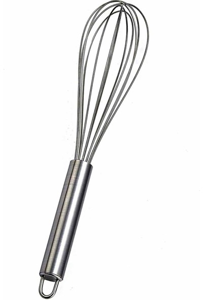 Maomao Paslanmaz Çelik Çırpıcı Pratik Yumurta Sos Karıştırıcı Çırpma Teli 21 cm
