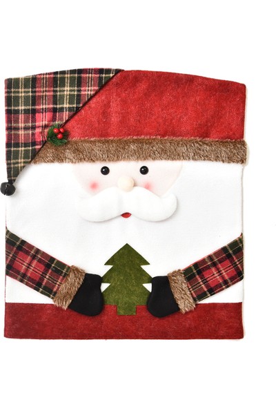 ZPPLD Noel Dekorasyon Sandalye Örtüsü Noel Baba (Yurt Dışından)