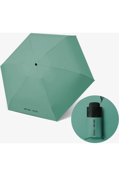 Zsykd Rüzgar Geçirmez Dayanıklı Katlanabilir Güneş Şemsiyeleri (Yeşil) (Yurt Dışından)